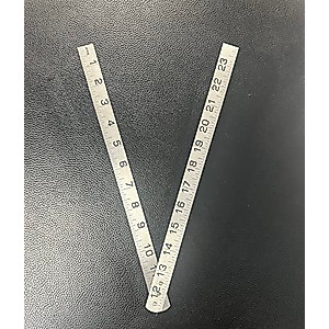 Steel Rule 3/4 in x 2 Ft