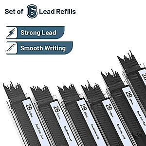 Mr. Pen- Metal Mechanical Pencil Set, 0.7mm, 3 Pack, 0.7 mechanical pencils, mechanical pencil .7, Sketching Pencils, Drafting Pencil, Mechanical Pencil