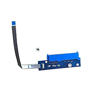 JUTOSHUR 2.5inch HDD SSD Hard Drive Connector Cable Board Compatible for HP Laptop 15-dw 15s-dy 15s-du 15s-dr 15s-gr,250G8 255G8 256G8 /250 G9 255G9 Replace LS-H323P
