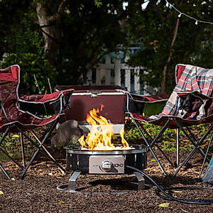 Bond Manufacturing Platinum Portable Gas FIRE Pit, Black