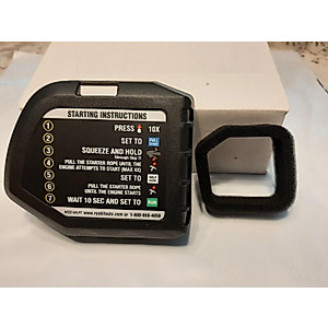 YOIQI For Ryobi Air Filter Cover & Air Filter-RY251PH RY252CS RY253SS RY253SSVNM 308649003, black, sdfh-102394