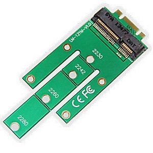 JMT NGFF M.2 B Key SSD to MSATA Mini PCIE Adapter Converter Card for 22x30mm 22x42mm 22x60mm 22x80 SSD