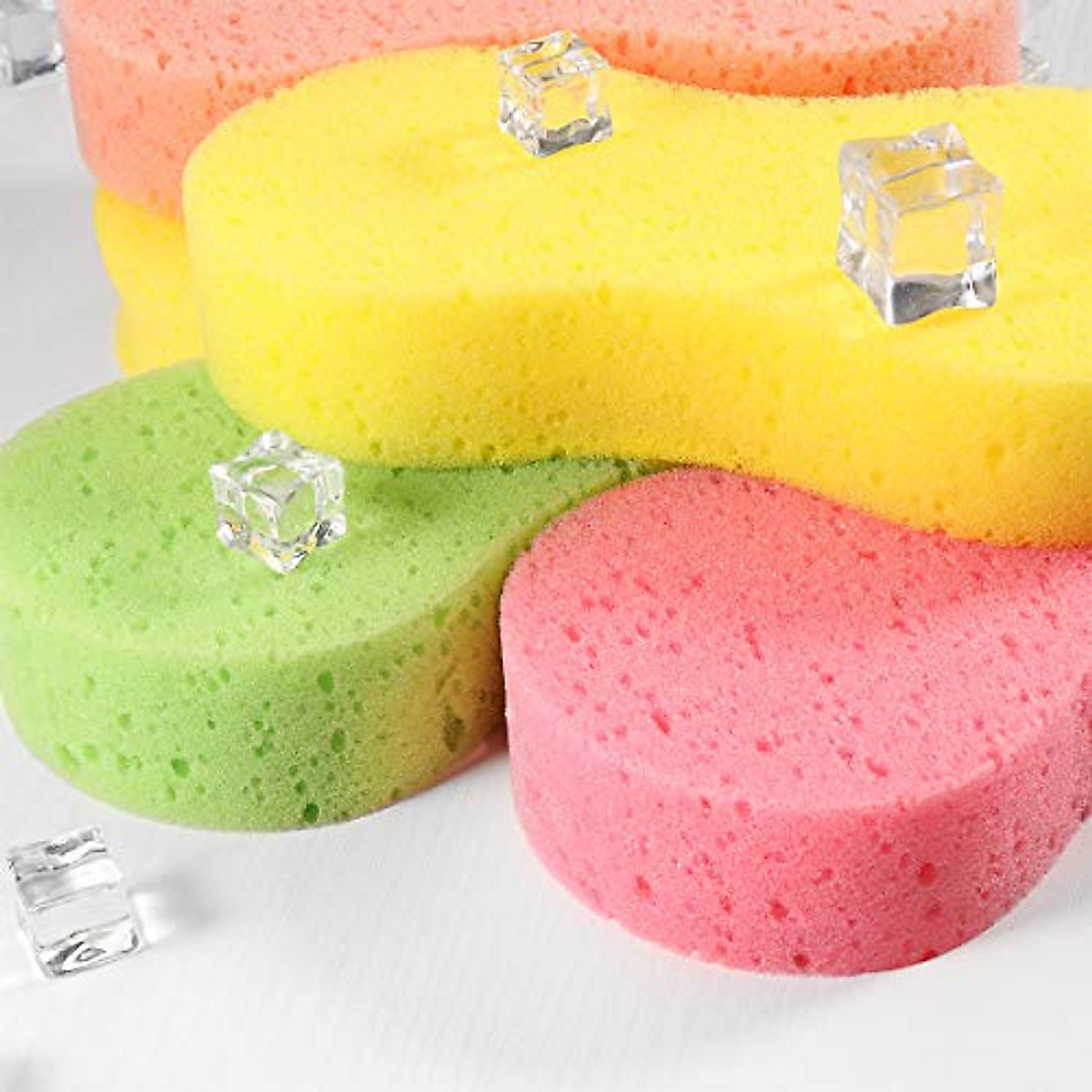 VORCOOL 5 Pcs Car Wash Sponges Bone Design for Polishing Porous Car Wash Sponges