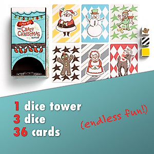 The Good Game Company Not It! The Crazy Christmas Edition - Dice Tower, Fast Paced Family Game