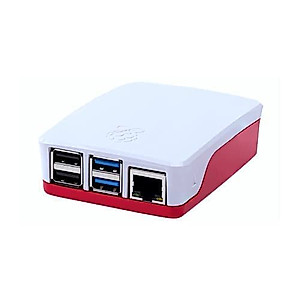Raspberry Pi 4 Case - Red/White