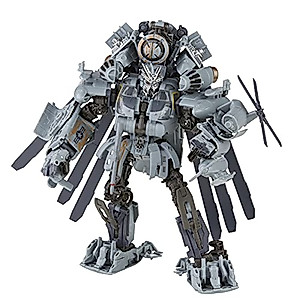 Transformers Toys Studio Series 73 Leader Class Revenge of The Fallen Grindor and Ravage Action Figure - Kids Ages 8 and Up, 8.5-inch