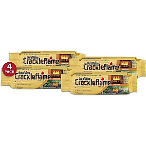 Crackleflame Fireplace Logs - 4.5 lb, 4 Pack