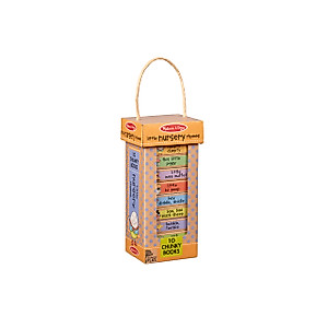 Melissa & Doug Children's Book - Natural Play Book Tower: Little Nursery Books