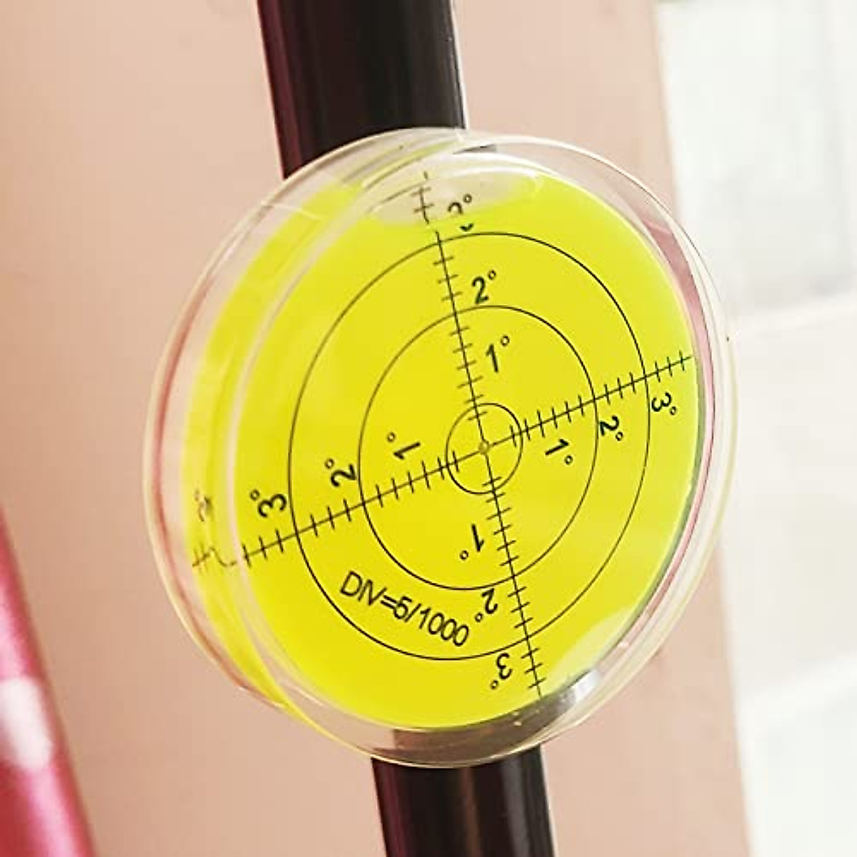 Magnetic Round Bubble Level Tool Bullseye Inclinometer Machinist Pocket Precision Spirit String Circular - Trailer Rv Leveling System Blocks Table Post Indicators Camper Leveler Magnet 2.4 Inch 60mm