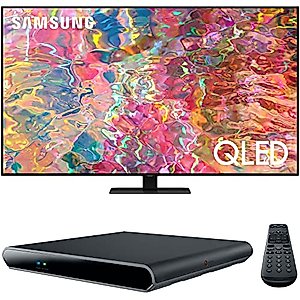 SAMSUNG Q80BA 85 Inch QLED 4K Smart TV (2022) Cord Cutting Bundle with DIRECTV Stream Device Quad-Core 4K Android TV Wireless Streaming Media Player