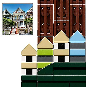 LEGO Architecture Skyline Collection 21043 San Francisco Building Kit Includes Alcatraz Model, Golden Gate Bridge and Other San Francisco Architectural Landmarks (565 Pieces)