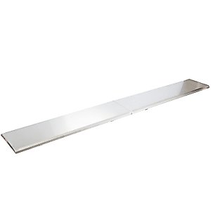 GUDESEN Concession Shelf 96" Stainless Steel Drop Down Folding Serving Food Shelf Concession Stand Serving Shelf for Concession Window