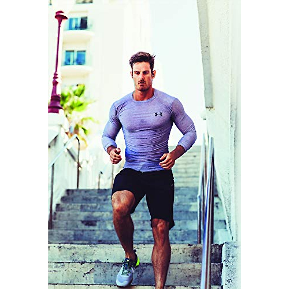 JLab Fit 2.0 Bluetooth Enabled Wireless Sports Earbuds | Bluetooth 4.1 | 10mm Titanium Drivers | 6 Hour Battery Life | IP55 Sweatproof | Flexible Memory Wire | Black