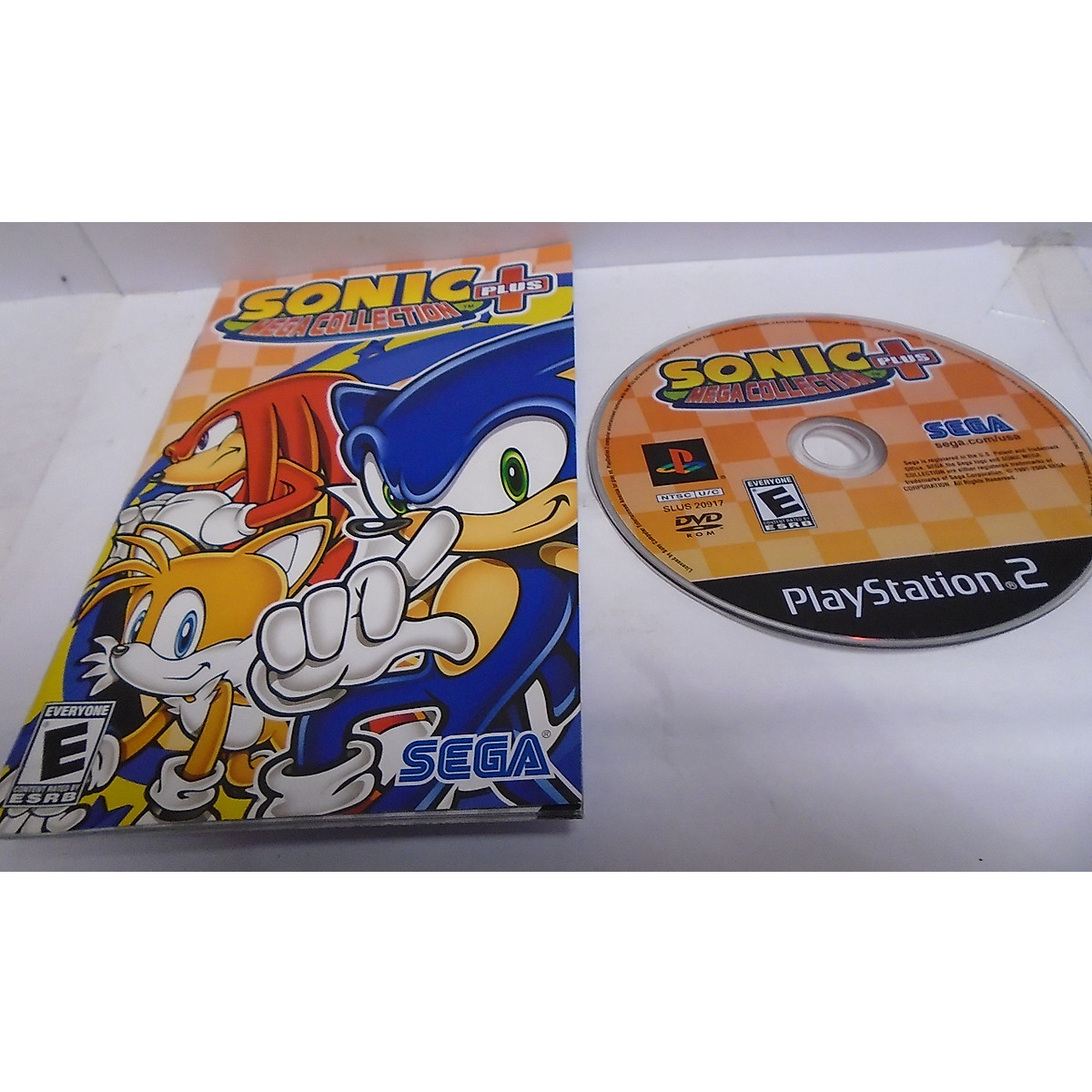 PS2 PLAYSTATION 2 SONIC -- MEGA COLLECTION PLUS