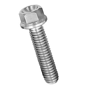 menolana M6x10-65mm Hex Head Flange Screws Flange Head 1.0 Mm Thread Pitch - M6 x 25