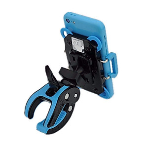 Toxz Bicycle Phone Mount Bike Phone Stand Holder,Adjustable Size,with Rubber Clamp Fixing,Bike Stand Accessories