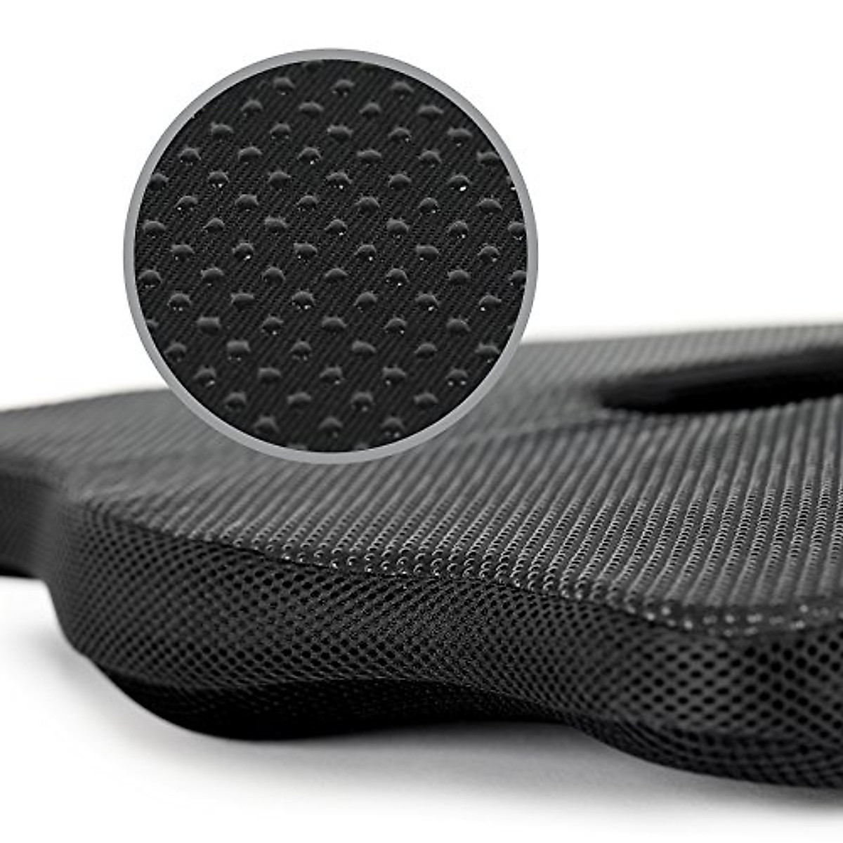 Pharmedoc Seat Cushion, Office Chair Cushions Butt Pillow, Memory Foam Chair Pad for Back, Coccyx, Tailbone, Sciatica Pain Relief Devices, Pressure Relief Seat Cushion