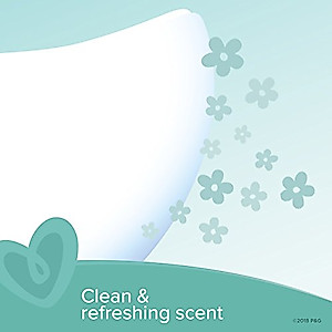Baby Wipes, Pampers Baby Diaper Wipes, Complete Clean Scented, 7 Refill Packs for Dispenser Tub, 504 Total Wipes