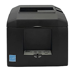 Star Micronics TSP654IIBi (TSP650II Series) Bluetooth Thermal Receipt Printer, Black - Bluetooth Connectivity - 11.8 IPS, 203 dpi, 3.15" Max Print Width, Auto Cutter, Monochrome - YKGAV