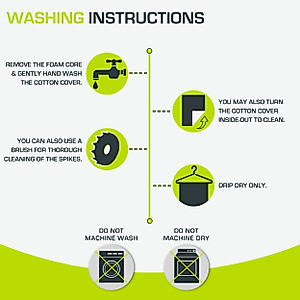 ProsourceFit Acupressure Mat and Pillow Set for Back/Neck Pain Relief and Muscle Relaxation, Grey