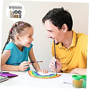 ibasenice 6 Sets Model Coloring Kit Ml Dropper for Liquids Pen Kits Chalk Set Artists Case Small Enamel Paint Brush Toy Model Spray Kit Models Craft Spraying Tool Model Craft Spray Kit Child