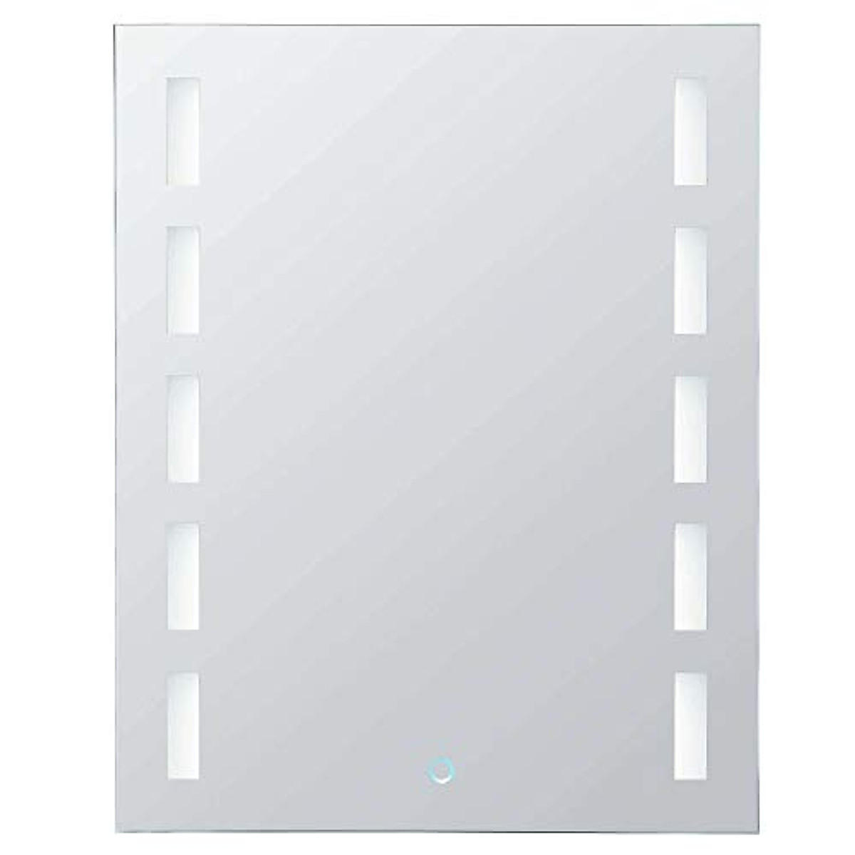 Fine Fixtures Bathroom Medicine Cabinet, Aluminum, Recessed/Surface Mount, Mirrored w/LED (24")