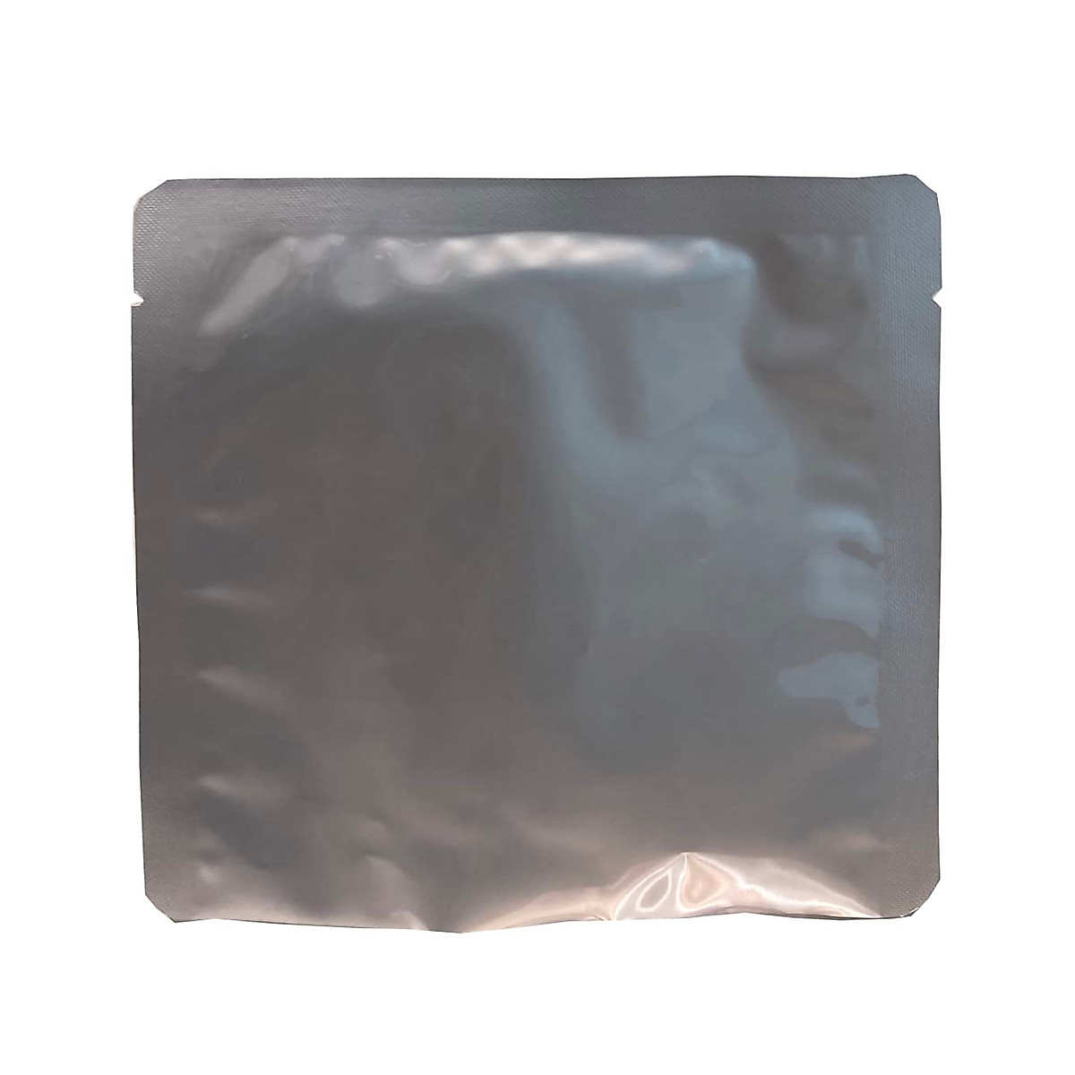 PackFreshUSA: 6" x 6" AirTight Mylar Snack Bags for Long-Term Food Storage - Pint - Half Quart - Genuine Standard Thickness -Air Tight - Heat Sealable - Food Grade - Rounded Corners - Free Guide- Pack of 50