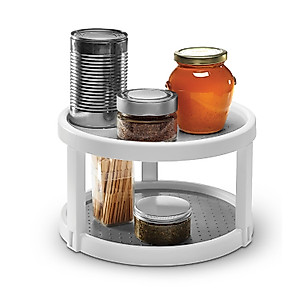 madesmart Basic Turntable, 2-Levels, White