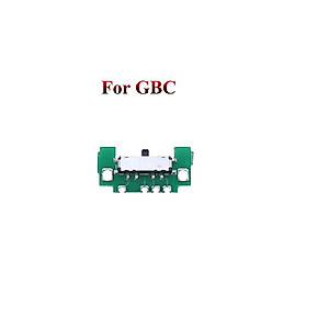JMXLDS Replacement ON Off Power Switch Slide Button Board for Gameboy Color GBC Console.