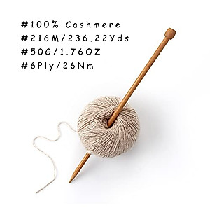 Gisimo 100% Inner Mongolian Cashmere Yarn Luxurious Hand Knitting Yarn Home Necessity for DIY Crafts