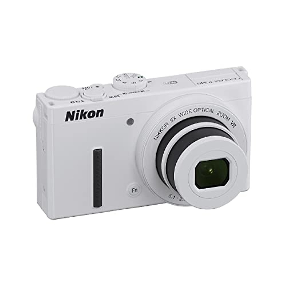 Nikon Coolpix P340 12.2 Mp Wi-fi Cmos Digital Camera with 5x Zoom Nikkor Lens and Full Hd 1080p Video (White) (Renewed)