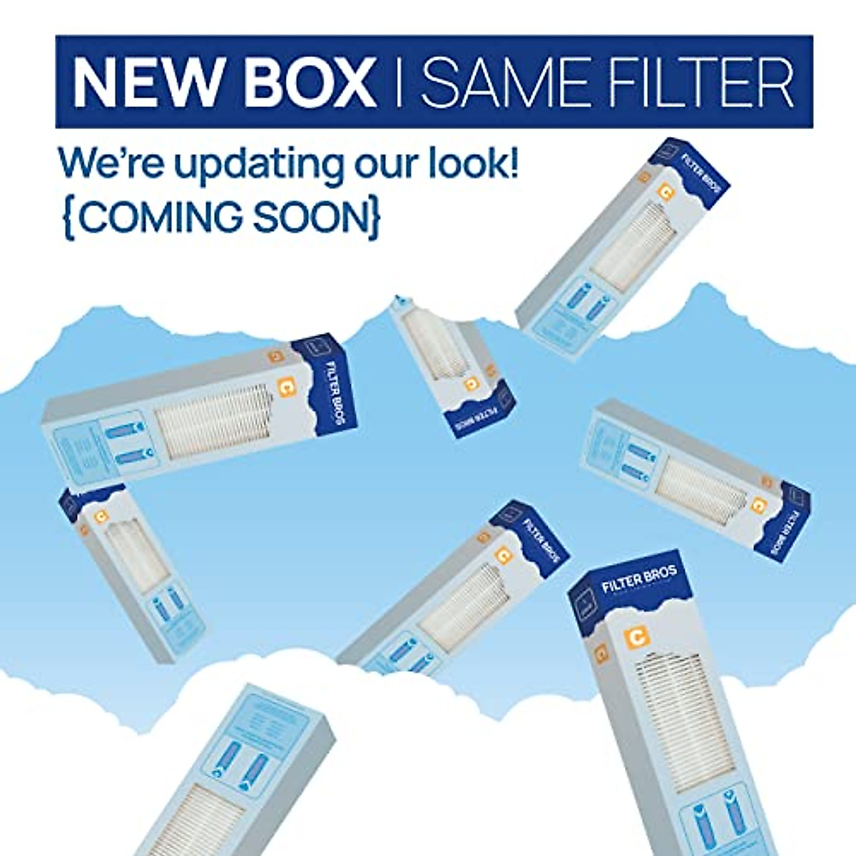 Filter Bros HEPA Filter C Replacement Fits GermGuardian FLT5000 AC5250PT AC5350B