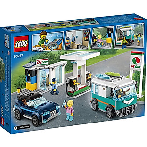 LEGO City Service Station 60257 Pretend Play Toy, Building Sets for Kids, New 2020 (354 Pieces)