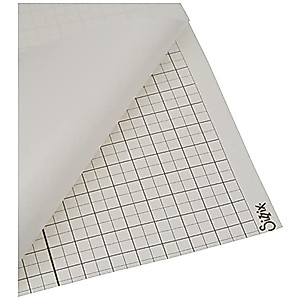 Sizzix Sizzx Accessory Sticky Grid Sheets 8 1/4" x 11 5/8" 5PK | 664927 | Chapter 3 2022, Multicolor