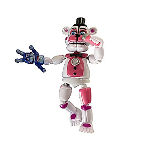 LUNK 5 Pcs Action Figures Toys Dolls Five Night Game Articulated Movable Action Figures Toys Dolls Collectible Figure Xmas Gifts Cake Toppers 5.5 inch