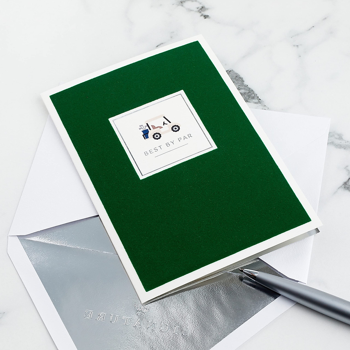 Hallmark Pop Up Birthday Card for Him (Golf Cart) Signature Paper Wonder 3D Card