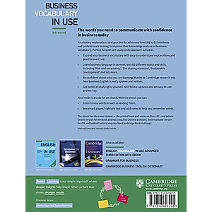 Business Vocabulary in Use: Advanced Book with Answers and Enhanced ebook
