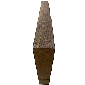 Exotic Wood Zone | American Black Walnut Electric/Bass Guitar Luither Wood Body Blank | 21" x 14" x 2" -2 pcs