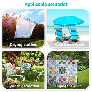 2 PCS Beach Towel Clips, Flip Flop Towel Blanket Holder for Holiday Patio Pool Lounge Chair