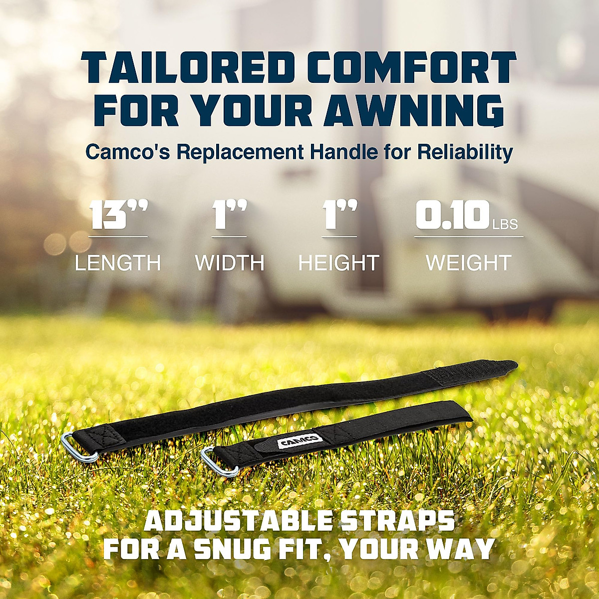 Camco 42503 12" Awning Straps
