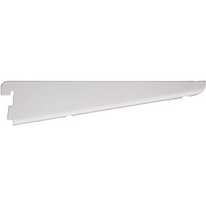 Organized Living freedomRail Bracket for Wood Shelves, 10.5-inch - White