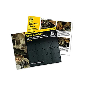 Vallejo Soot & Ashes Pigment Set 4 x 35ml Paint