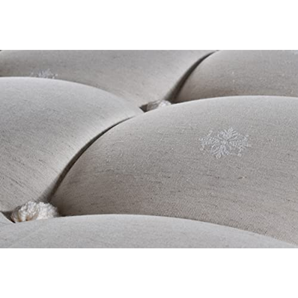 MALEK Classic Mattress | Luxury Plush Hand Made Mattress | 100% Natural Fabric | Propocket Spring System | Foam Free (Queen (U.S. Standard))