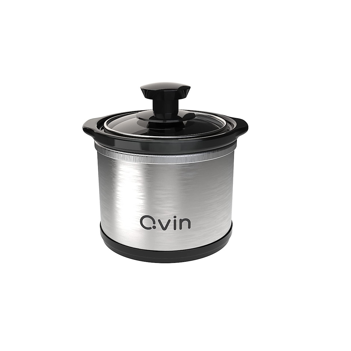 Qvin Fondue Melting Pot for Chocolate, Cheese, Caramel melting and keep warm, 0.65Quart
