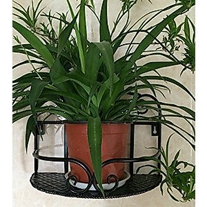 mkki Home Supplies Storage Shelving Wrought Iron Wall Bathroom Shelf