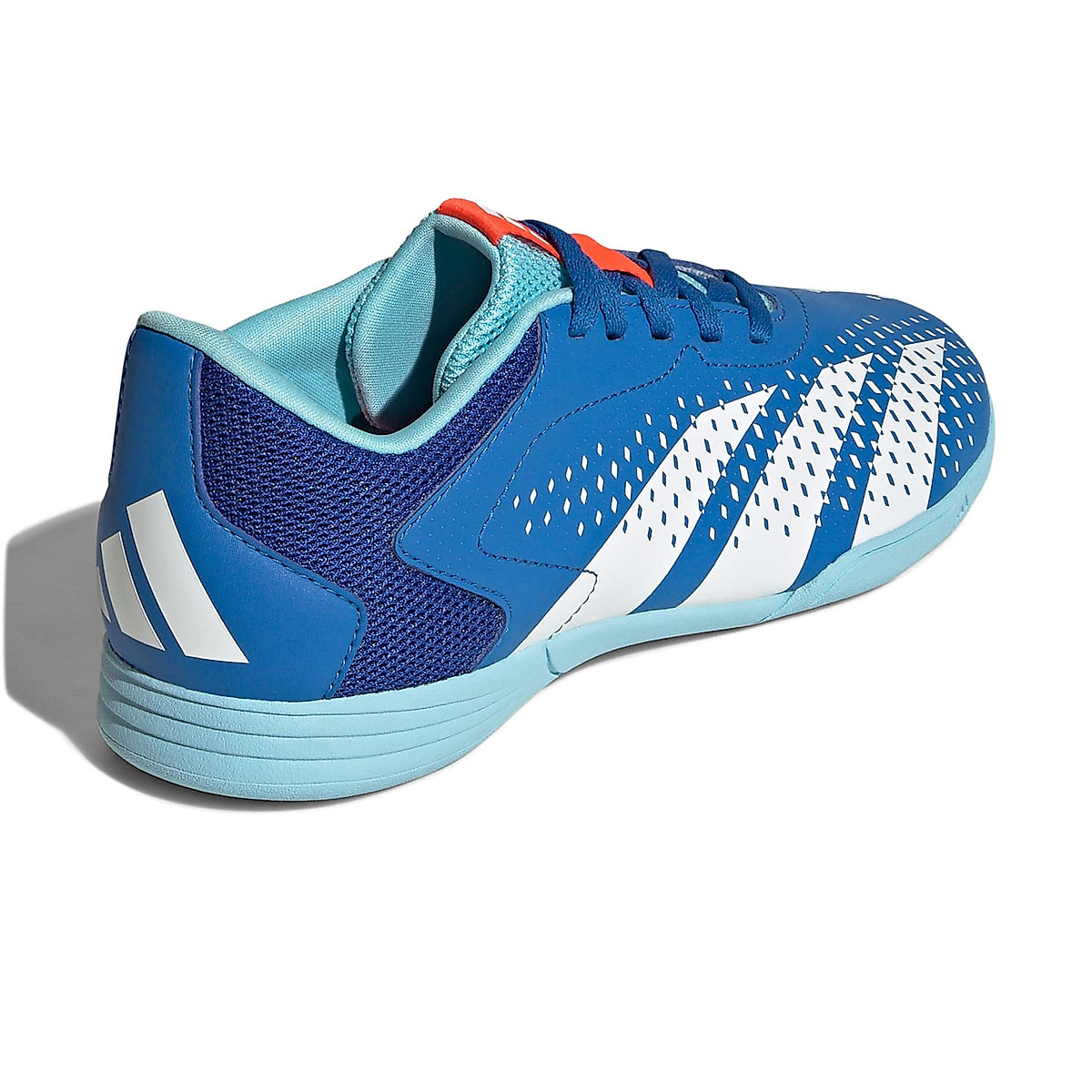 adidas Soccer Predator Accuracy.4 Indoor (Little Kid/Big Kid) Bright Royal/White/Bliss Blue 6 Big Kid M