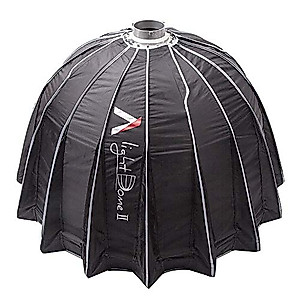 Aputure Light Dome II Studio Reflector Softbox Bowens Mount with Diffuser Cloth Honeycomb Grid Gel Holder Carry Bag 120T 120D 120D II 300D 300D II LED Video Light