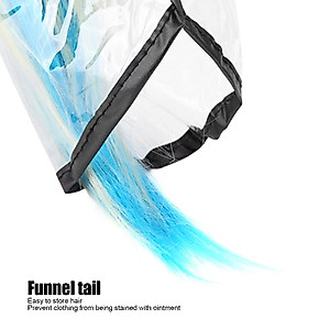 Hair Washing, Hair Shampoo Funnel, Hair Funnel for Upright Position Washing, Hair Funnel for Upright Shampooing Hair Treatments Dyeing Funnel Home Salon Hair Shampoo Washing Rinse