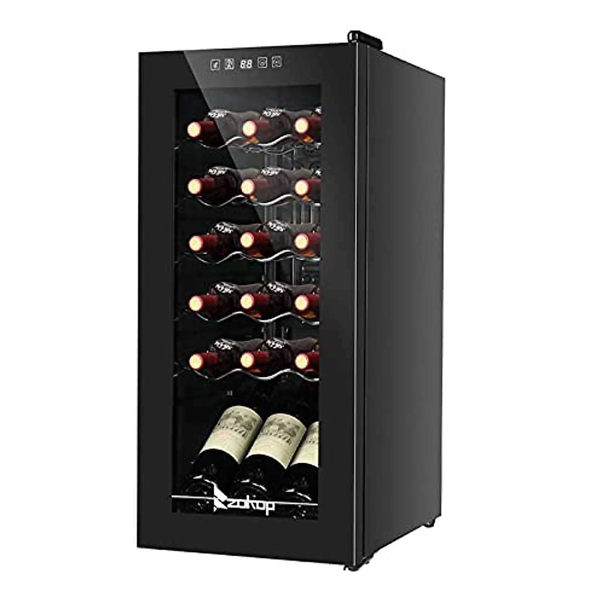 NA American Standard JC-53 AC 115V /60Hz 18Bottle/1.8Cu.Ft/52L/ Compressor Wine Cabinet Black