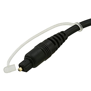 Monoprice S/PDIF (Toslink) Digital Optical Audio Cable, 6ft Black